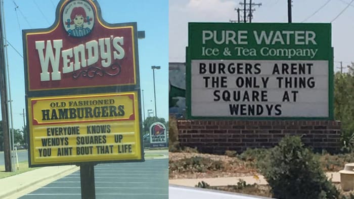Savage sign war between Texas businesses goes viral