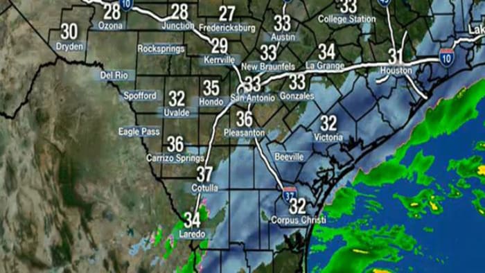 KSAT Weather: Snowy night will gradually turn to sunny day on Friday