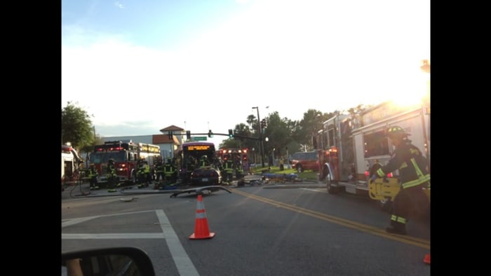 Lynx bus crash sends 16 to hospitals