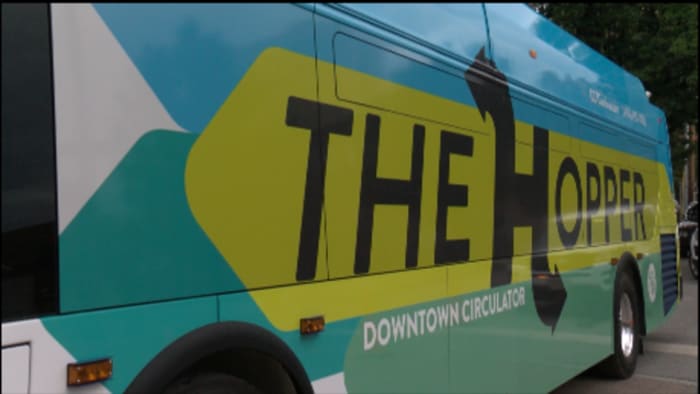 Lynchburg unveils new hopper bus