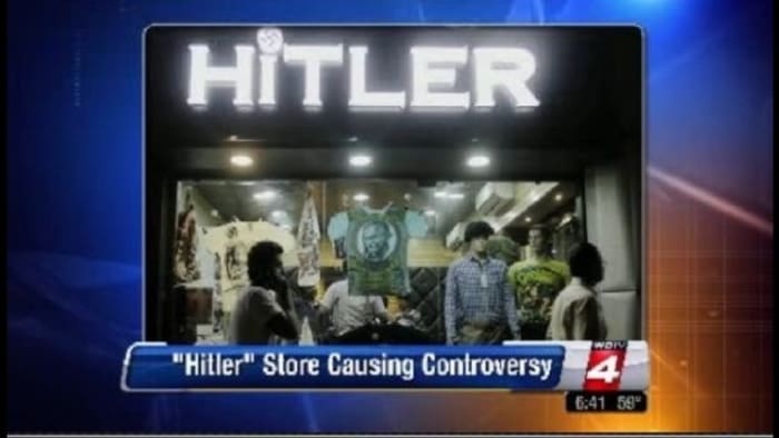 'Hitler' clothing store stirs controversy