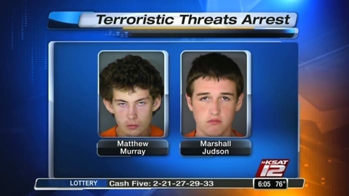 Police: Alamo Heights teens Matthew Murray, Marshall Judson made ...