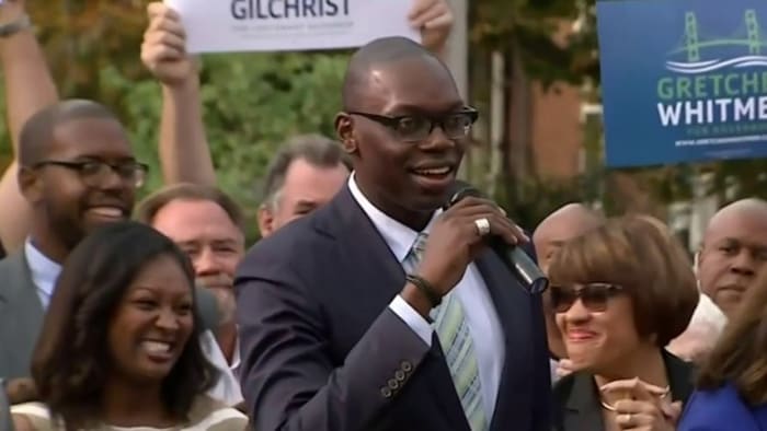 Gretchen Whitmer picks Garlin Gilchrist II as running mate in Michigan ...