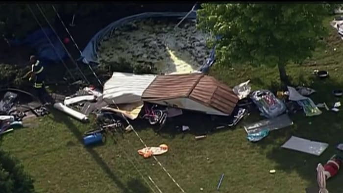 Sterling Heights woman arrives home to backyard destroyed by SUV that ...