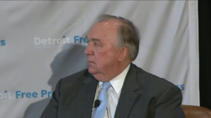 Interim Michigan State President John Engler pressed for answers about ...