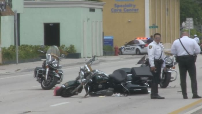 2 Broward sheriff's deputies injured on motorcycles while escorting ...