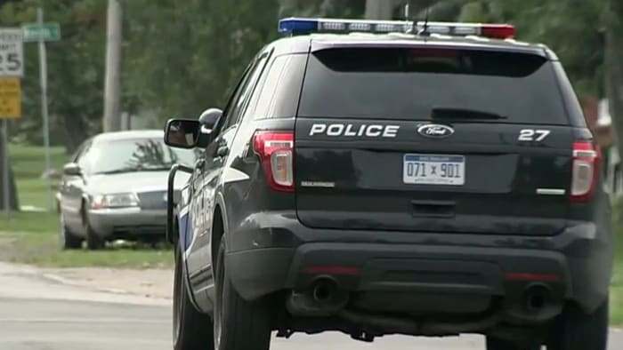 Stolen Romulus police SUV recovered after chase into Detroit