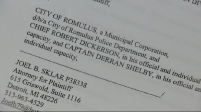 Whistleblower lawsuit claims Romulus police chief covered up inmate's ...