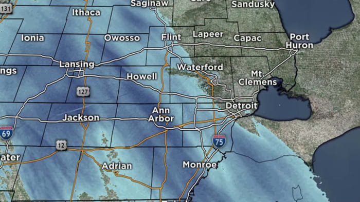 WATCH LIVE: Radar, snow forecast, snow totals in Metro Detroit