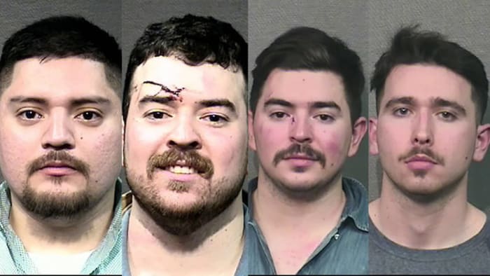 VIDEO: 4 arrested after fight with deputies at Bombshells