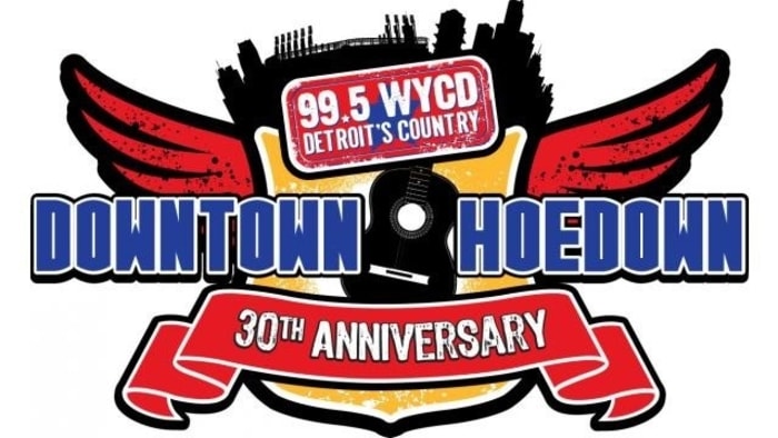 99.5 WYCD Downtown Hoedown coming to Detroit in June