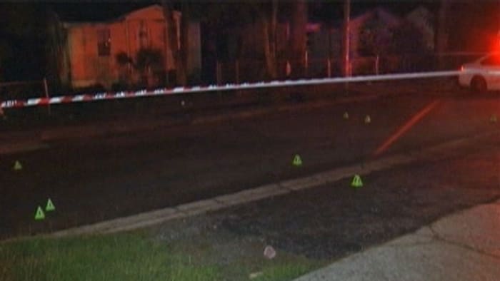 4 shot at Northside car wash