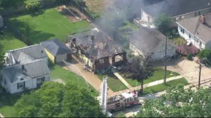 House destroyed by fire in Royal Oak