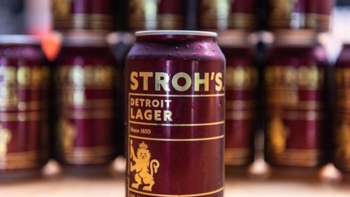 Stroh's launches Detroit-made beer