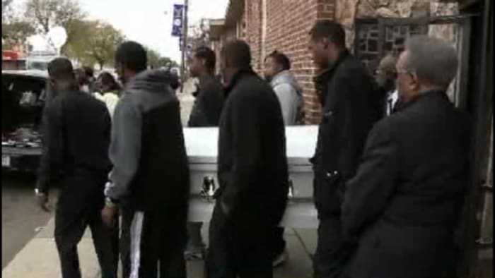 Mixed emotions at funeral of shooting victim Renisha McBride