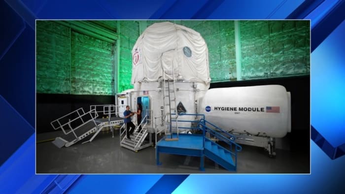 A look inside isolation, confinement study taking place at NASA
