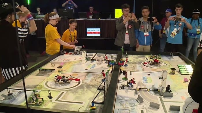 Global robotics championship descends on Houston's George R. Brown ...
