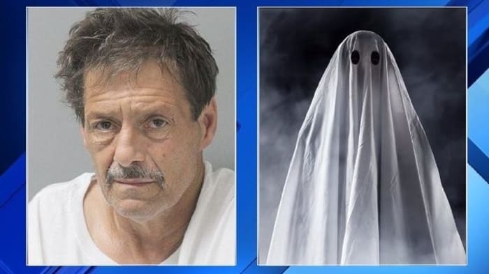 Man claims ghost planted meth inside his home