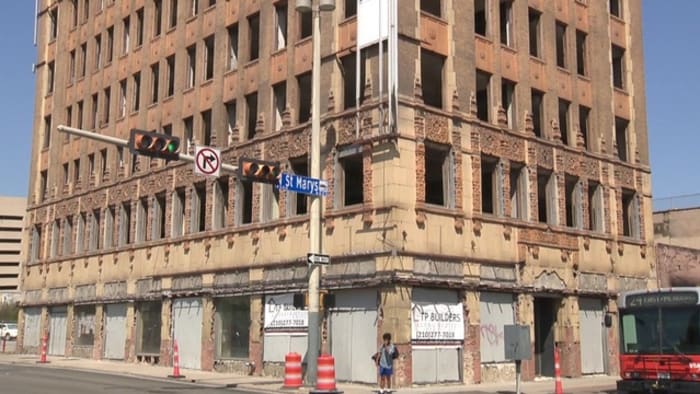 Once-concealed building's true character revealed