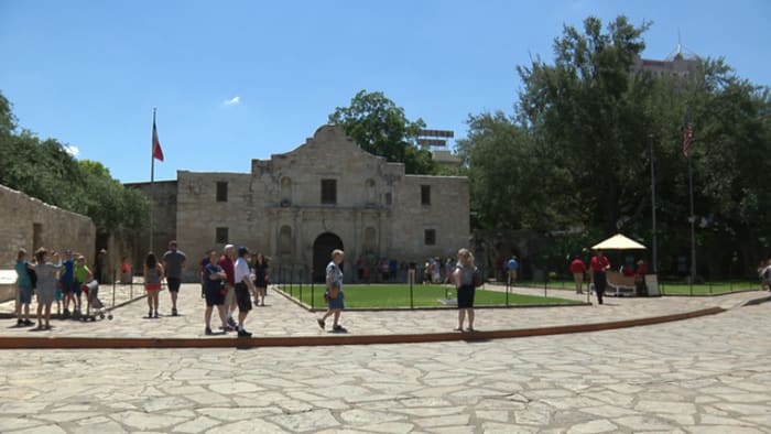 Never-before-seen artifacts excavated from Alamo