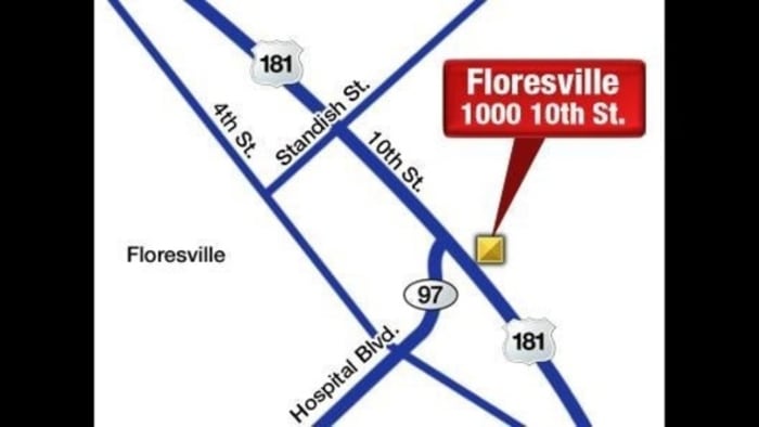 Floresville Football Stadium Map