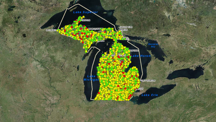 New interactive map gives up-to-date conditions on Michigan bridges