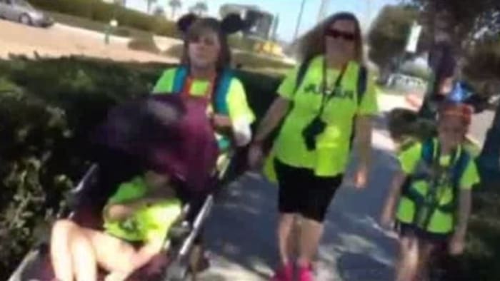Family walks from Disneyland to Disney World to raise awareness for cancer