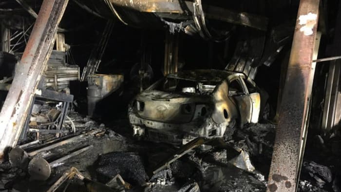 Buff Whelan Chevrolet dealership fire: 30 vehicles burned, service ...