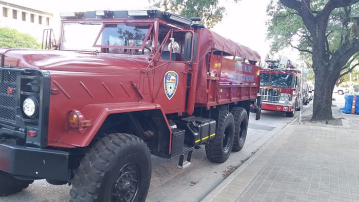 New HFD equipment on display in front of City Hall