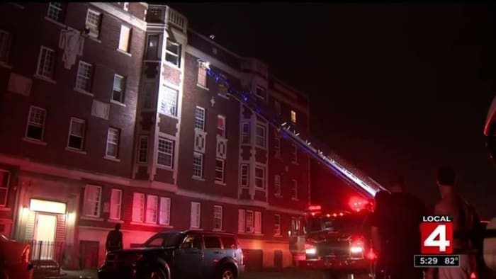 Dozens of residents forced out after arson fire at Detroit apartment ...