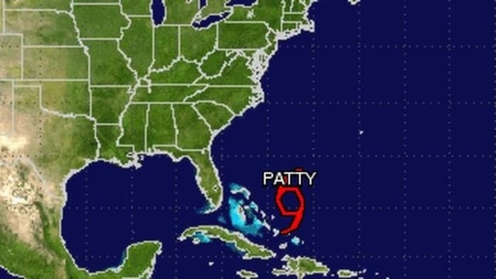 Tropical Storm Patty forms in Atlantic