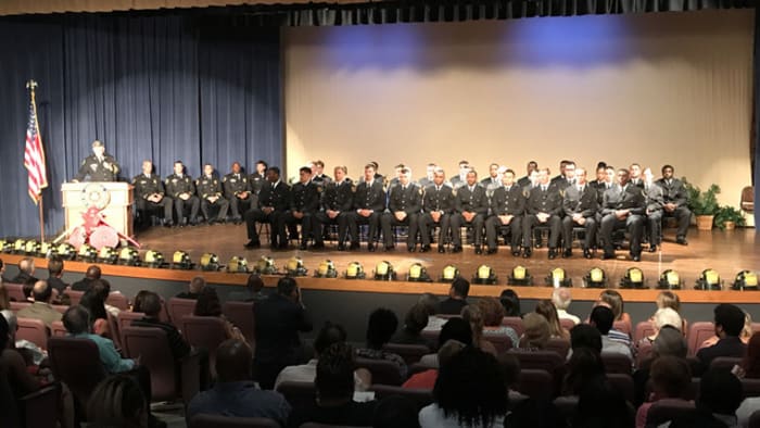 WATCH: New class of Jacksonville firefighters join the ranks