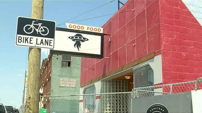 UFO Factory in Detroit gets donation from company that damaged its wall