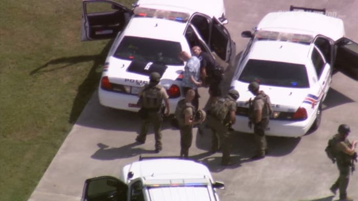 Man In Custody After Swat Standoff Ends Outside Baytown Church