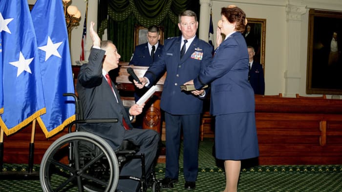 Texas Air National Guard promotes first female one-star general