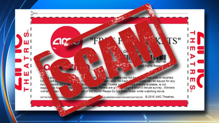 Fake movie ticket scam still fooling social media followers
