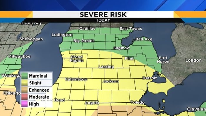 LIVE RADAR: Local 4Casters tracking severe storm risk for Metro Detroit