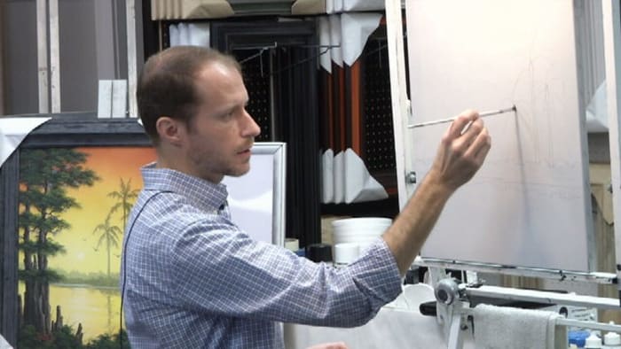 Almost 30 years later, Bob Ross workshop continues artist's legacy