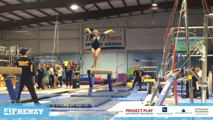 SPOTLIGHT: Hartland’s Ava Justice flips for Favorite Freshman