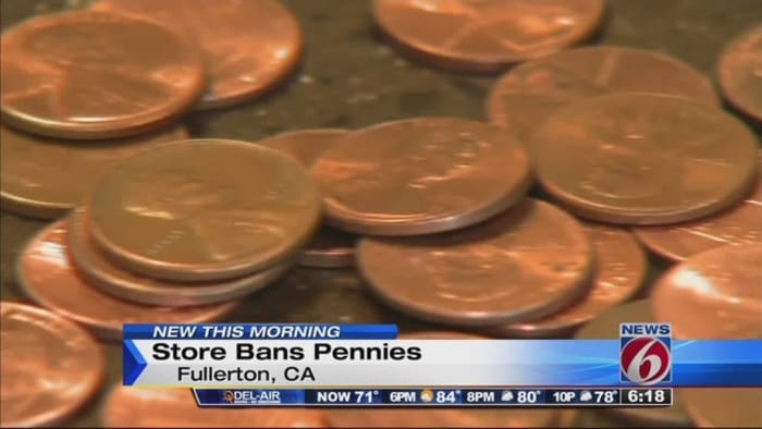 California store bans pennies