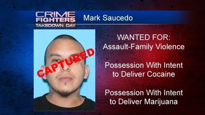 Family violence fugitive featured on KSAT-12 arrested