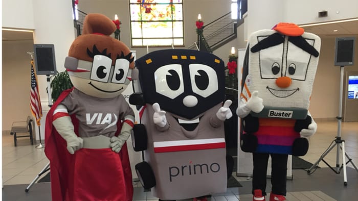 VIA unveils new company mascots