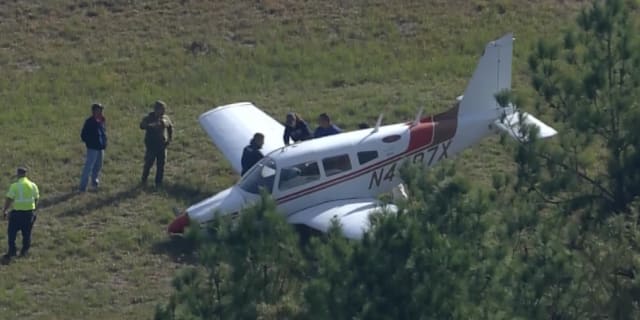 small plane crash