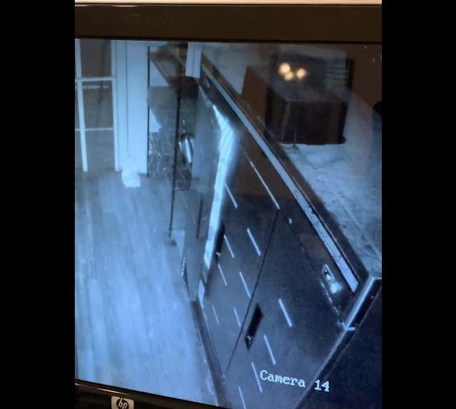 ghost caught on camera cctv