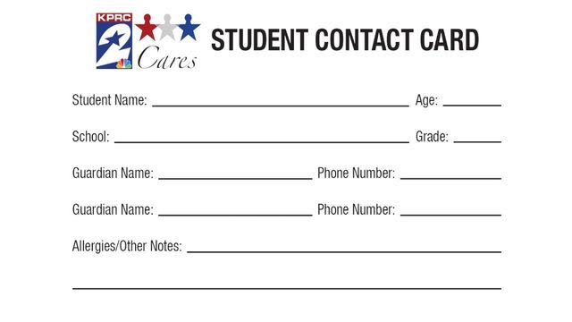 temporary school id template