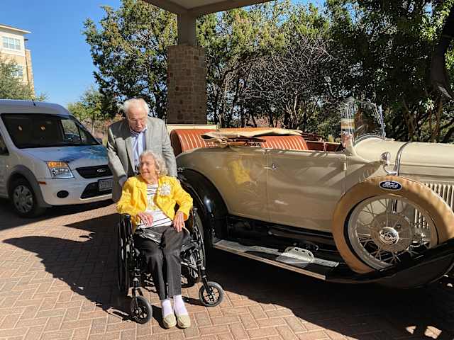 old couple first dates