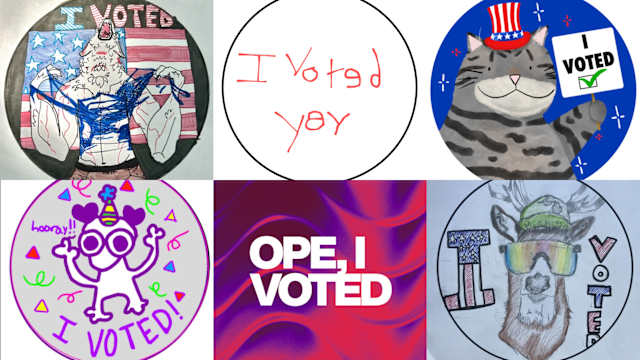 i voted sticker michigan