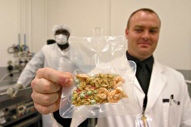 astronauts meal