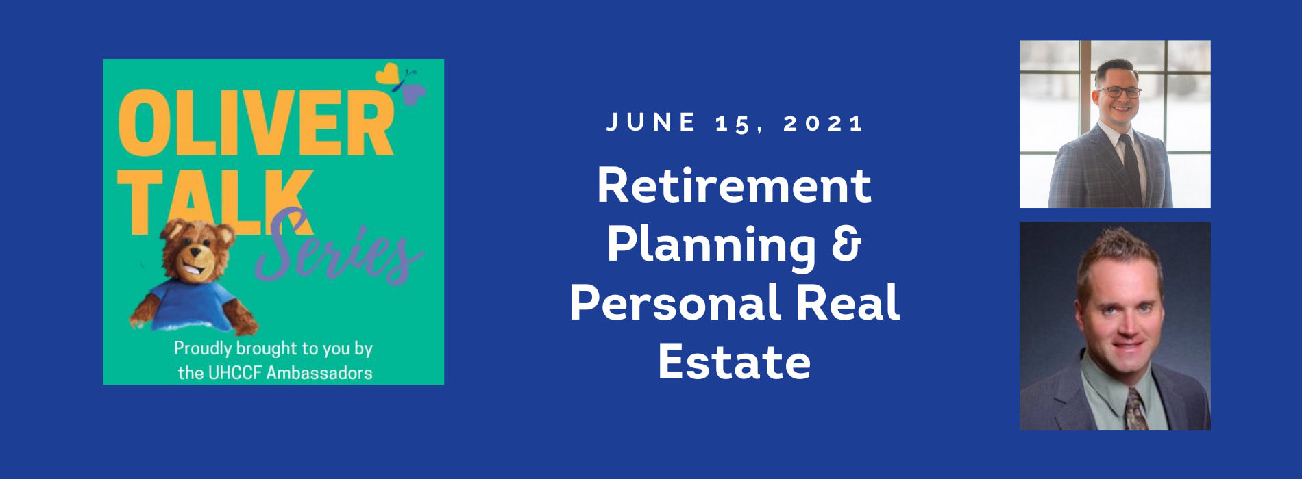 Oliver Talk -Retirement Planning & Personal Real Estate