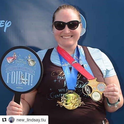 2022 Disney Princess Half Marathon - Lindsay Moser